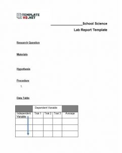 25 Valuable Lab Report Templates With 5 Key Important Components ...